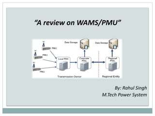 A overview on WAMS/PMU. | PDF