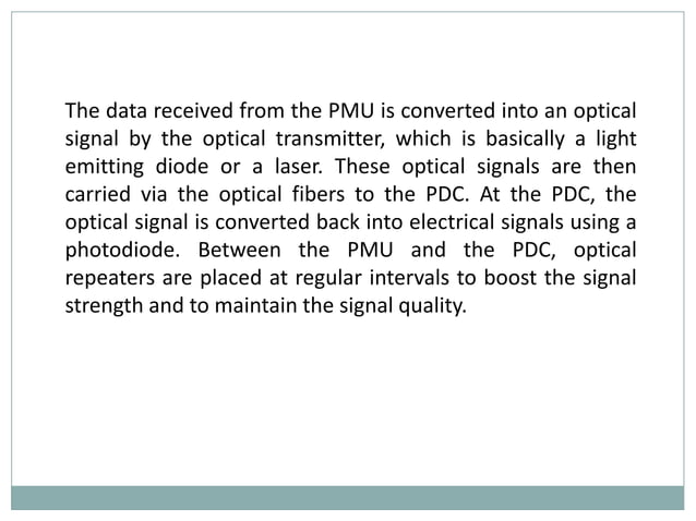 A overview on WAMS/PMU. | PDF