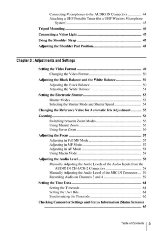 Sony PMW-320K Operation Manual | PDF