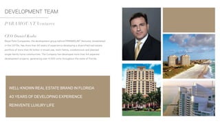 EB5 Visa Presentation Paramount Miami World Center Development | PPT