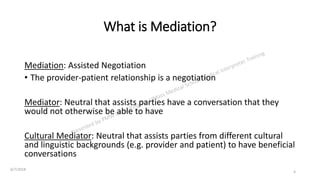 UMass Amherst Medical Interpreter Negotiation Skills Presentation | PPT