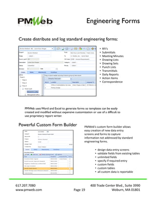 PMWeb: Product Guide | PDF