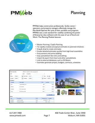 PMWeb: Product Guide | PDF