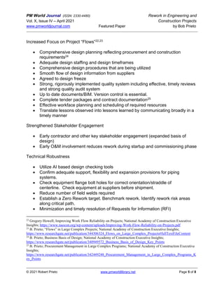 Rework in Engineering & Construction Projects | PDF | Construction ...