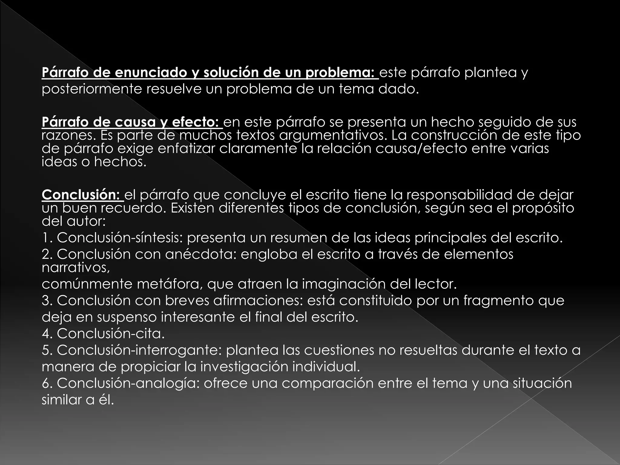 El parrafo 001 | PPT