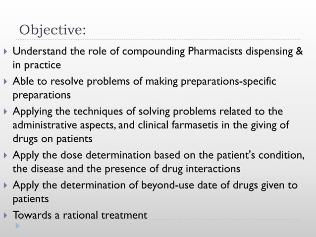 PMY 6120_1-2-Pharmaceutical Formulation Systems_Compound and Dispensing ...