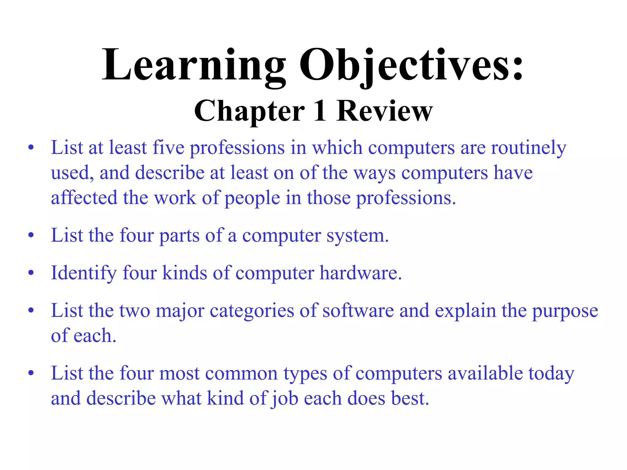 Peter Norton - Introduction to computers Part 1 | PPT