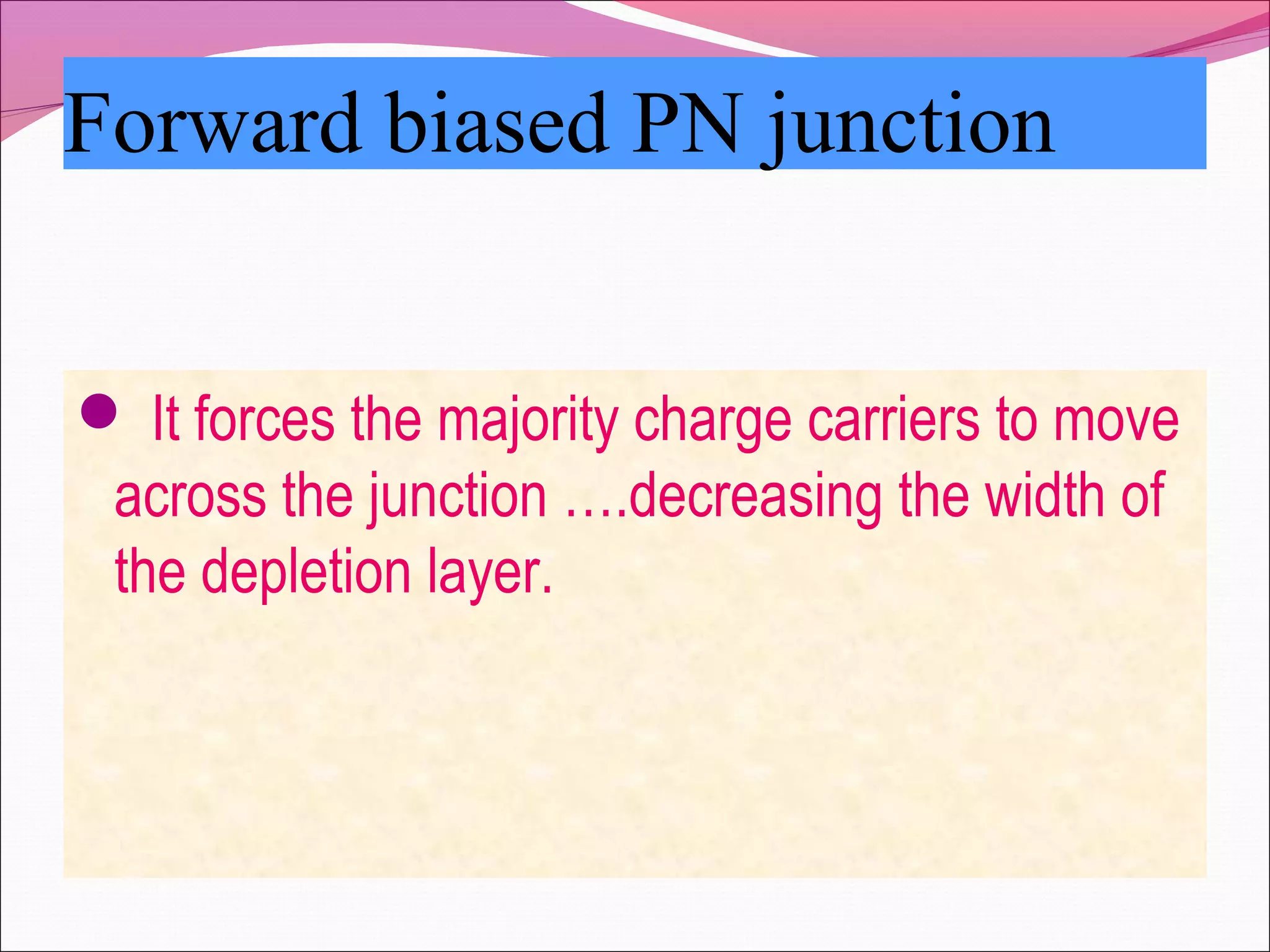 Pn junction diode | PPT
