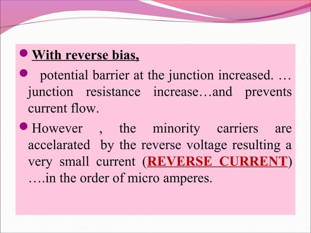 Pn junction diode | PPT | Physics | Science