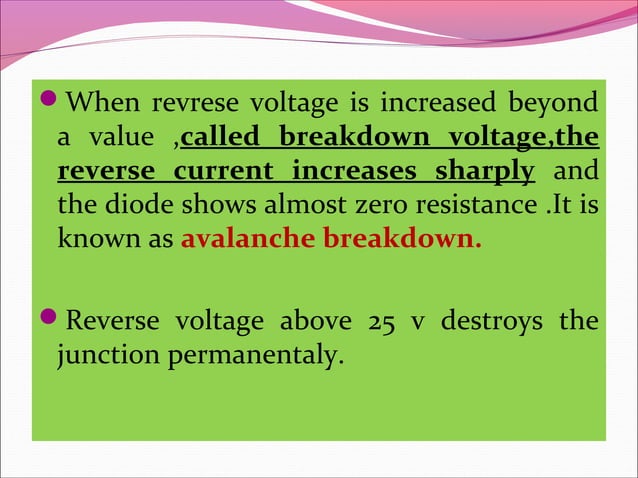 Pn junction diode | PPT | Physics | Science