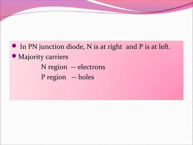 Pn junction diode | PPT | Physics | Science