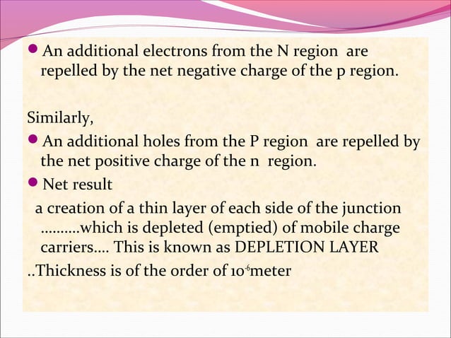 Pn junction diode | PPT | Physics | Science