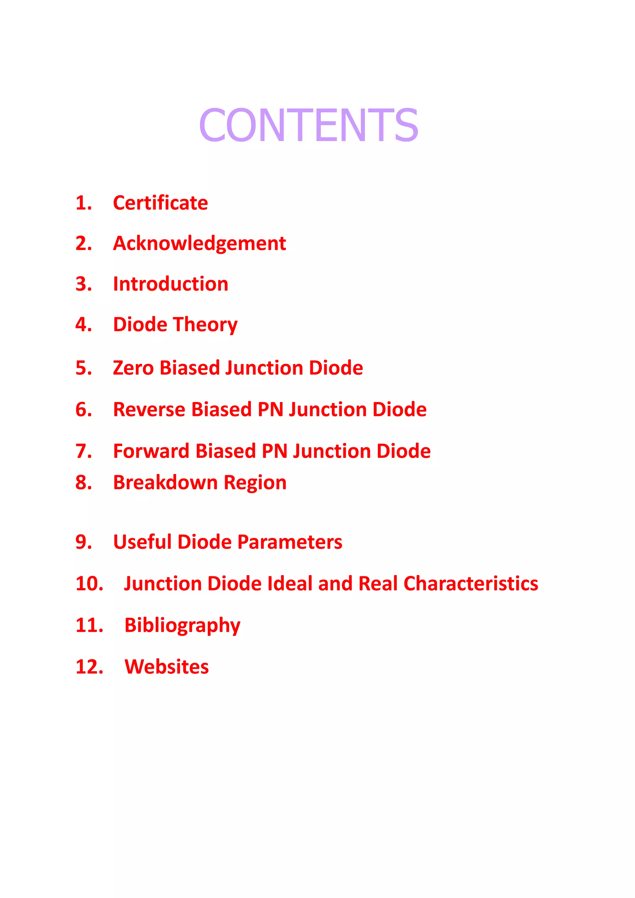 Pn junction diode class 12 investegatory project | PPT