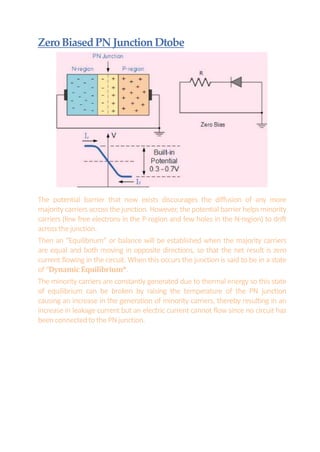 Pn junction diode class 12 investegatory project | PPT