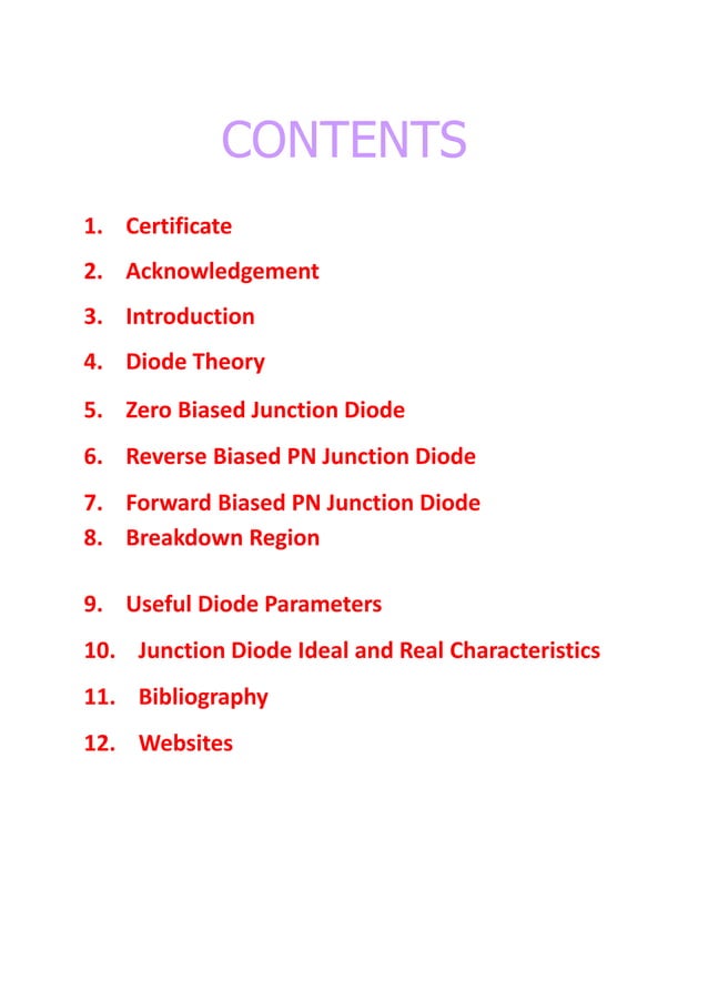 Pn junction diode class 12 investegatory project | PPT | Physics | Science