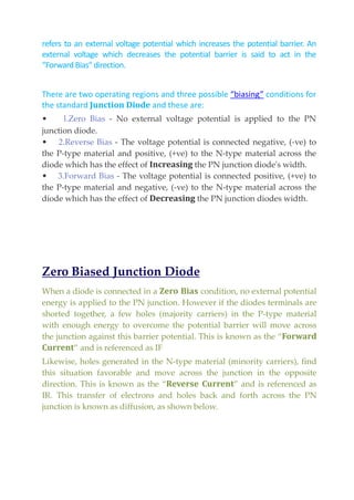 Pn junction diode class 12 investegatory project | PPT