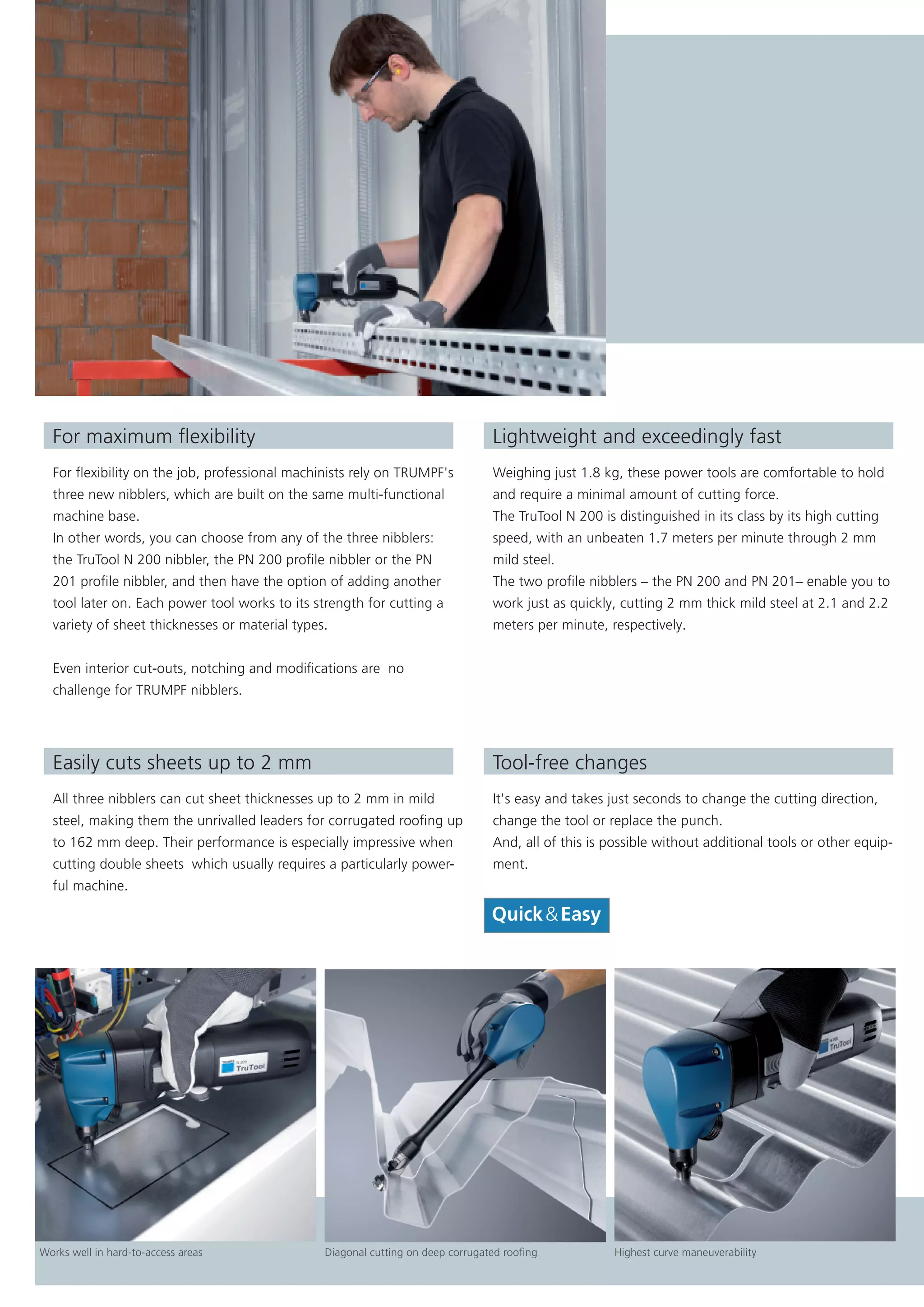 Steel Decking Nibblers | PDF