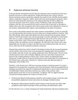 Women in Development | PDF
