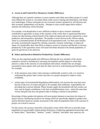 Women in Development | PDF