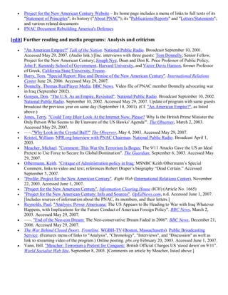 PNAC - PROJECT FOR THE NEW AMERICAN CENTURY | PDF