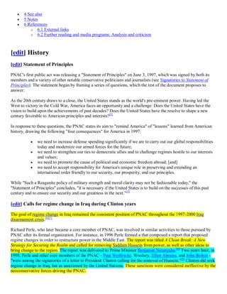 PNAC - PROJECT FOR THE NEW AMERICAN CENTURY | PDF