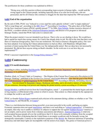 PNAC - PROJECT FOR THE NEW AMERICAN CENTURY | PDF