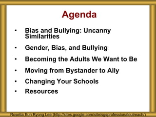 PNAIS 2011 SDLC Bullying Bias and Allyship | PPT