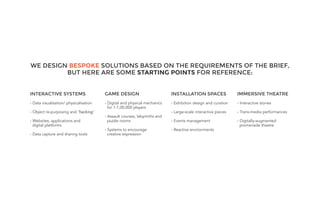 PAN Studio - Experience Design | PPT