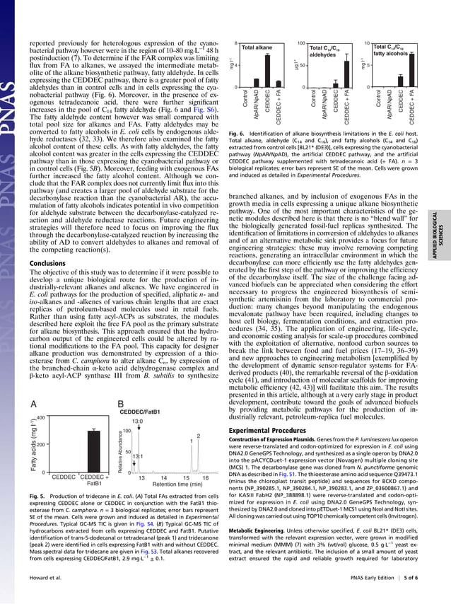 Synthesis of customized petroleum-replica fuel molecules by targeted ...