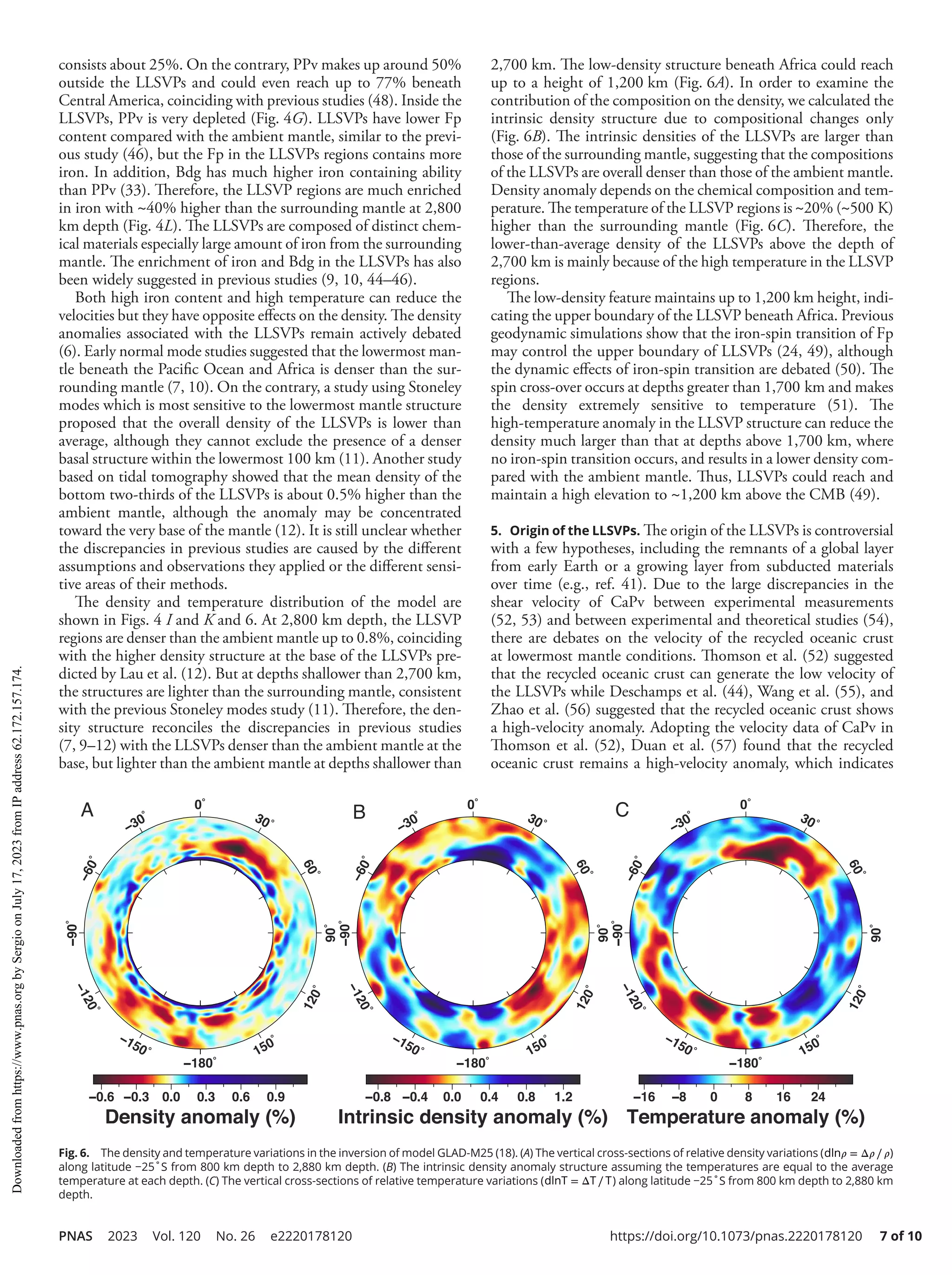 Compositional And Thermal State Of The Lower Mantle From Joint 3d Inversion With Seismic