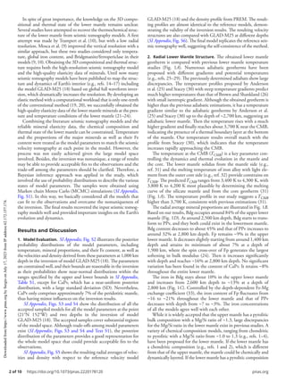 Compositional and thermal state of the lower mantle from joint 3D inversion with seismic ...