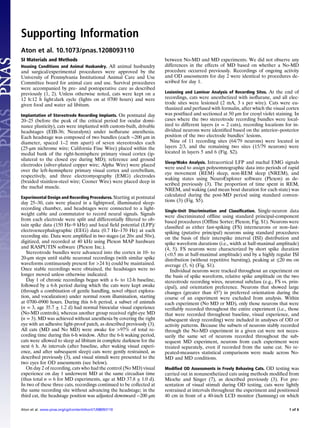 Pnas 2013 combined pdf | PDF | Eye and Vision Conditions | Diseases and Conditions