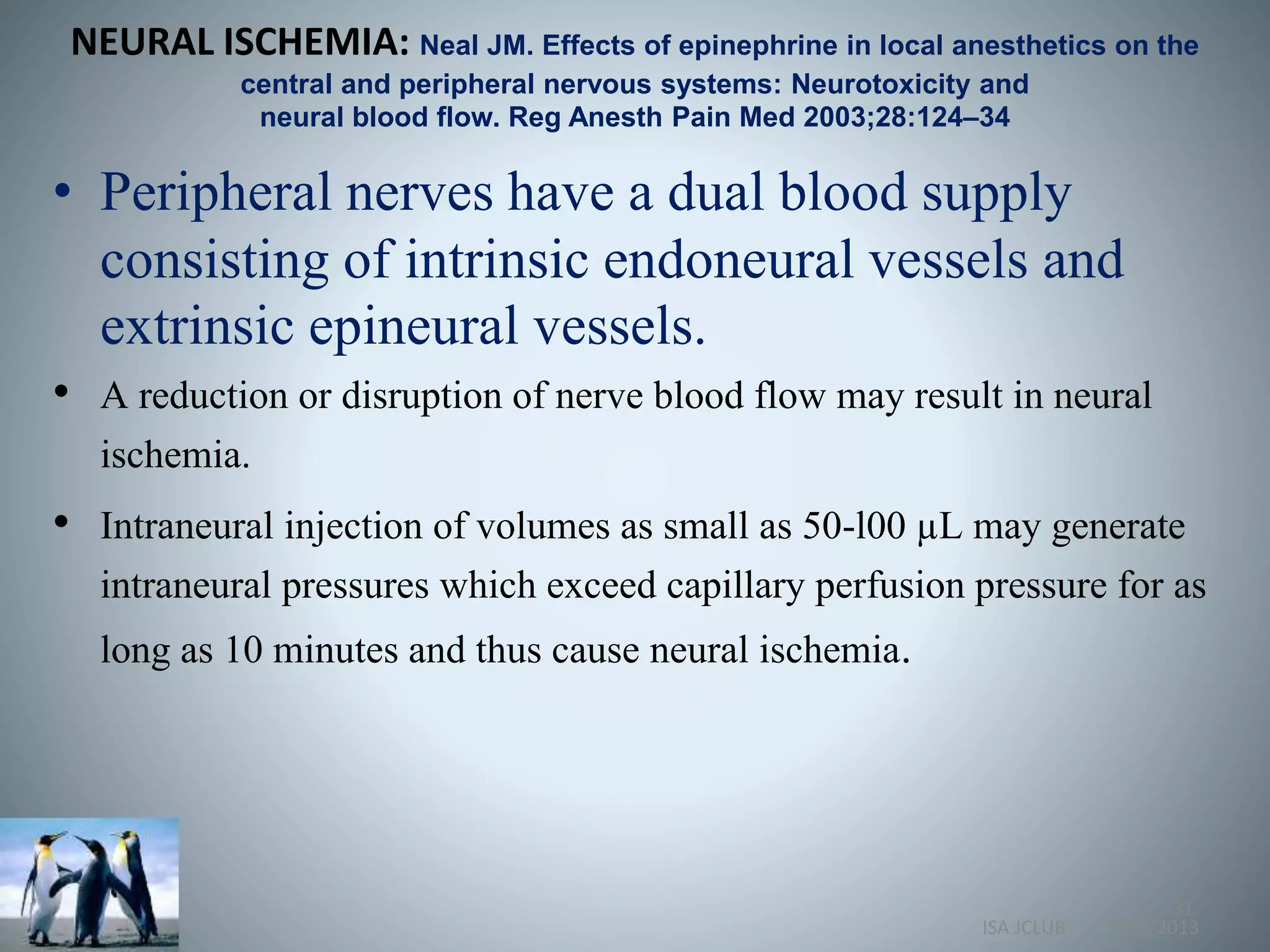 NEUROLOGICAL COMPLICATIONS IN PERIPHERAL NERVE BLOCKS | PPTX