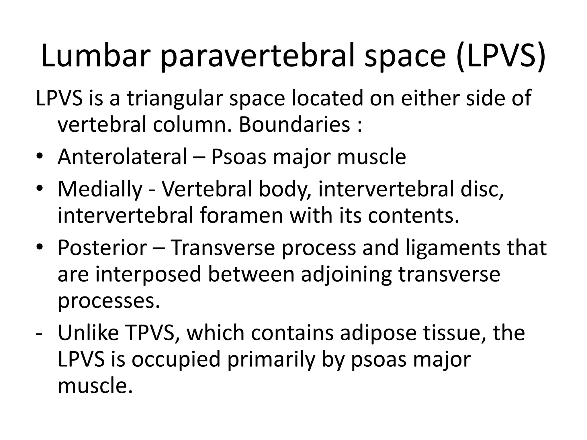 PNB of lower limb & paravertebral block | PPTX