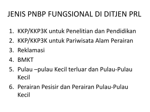Pengelolaan Penerimaan Negara Bukan Pajak PNBP dari Pemanfaatan Kawasan ...