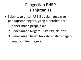 Pengelolaan Penerimaan Negara Bukan Pajak PNBP dari Pemanfaatan Kawasan ...