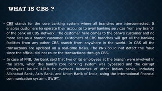 PUNJAB NATIONAL BANK SCAM | PPTX