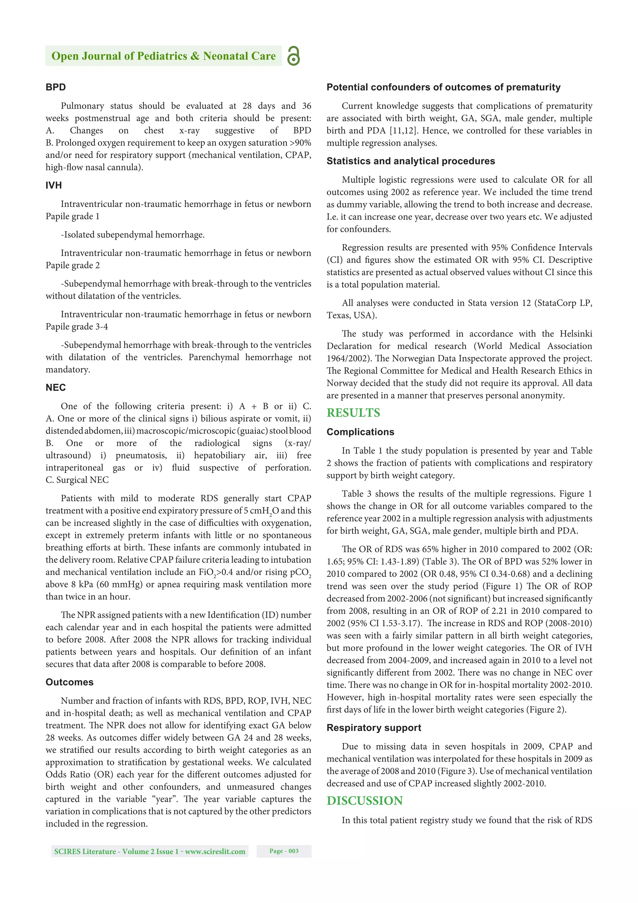 Open Journal of Pediatrics & Neonatal Care | PDF