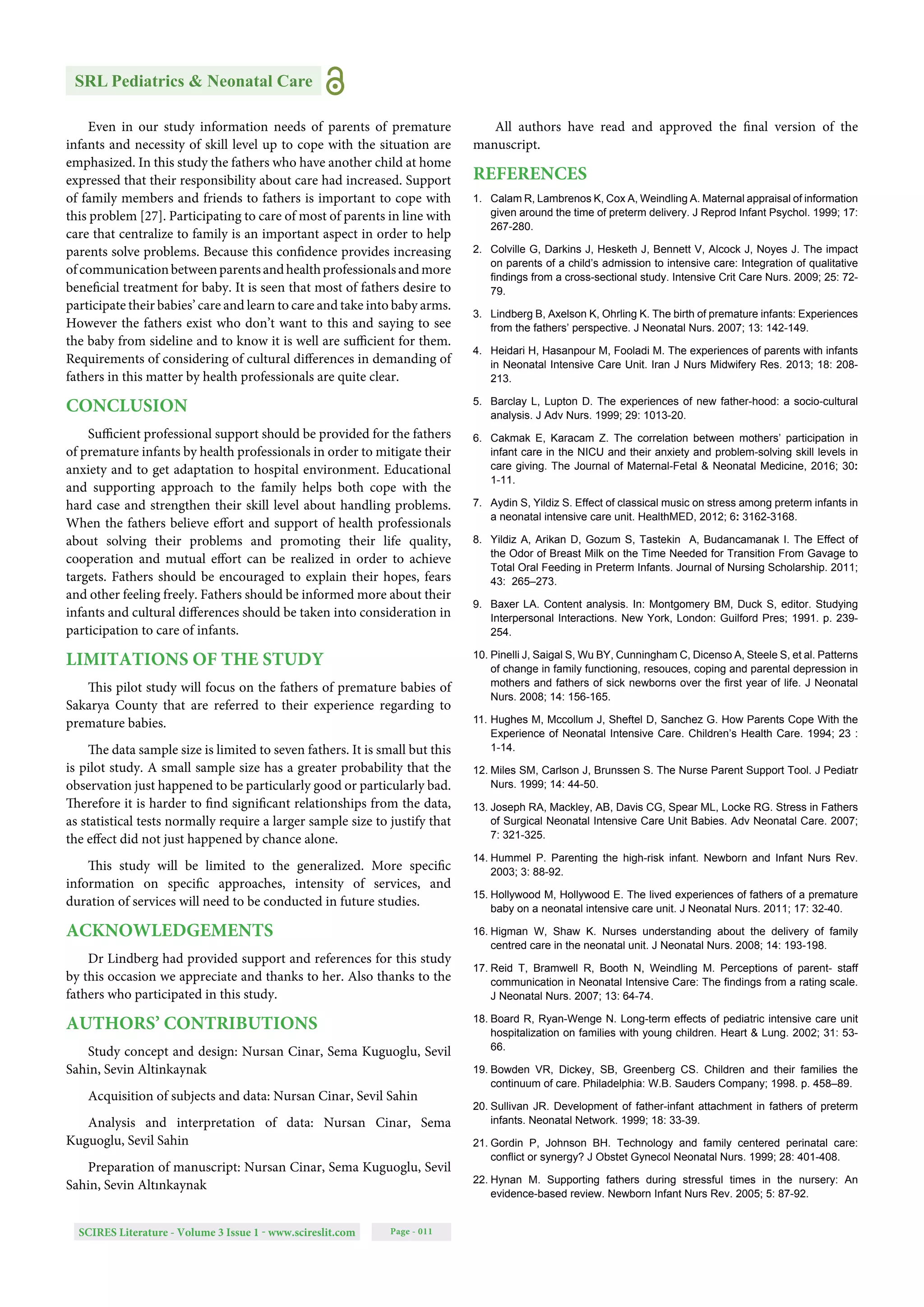 Open Journal of Pediatrics & Neonatal Care | PDF