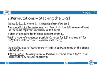 Permutations and Combinations IIT JEE+Olympiad Lecture 1 | PDF