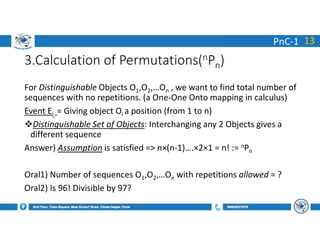 Permutations and Combinations IIT JEE+Olympiad Lecture 1 | PDF