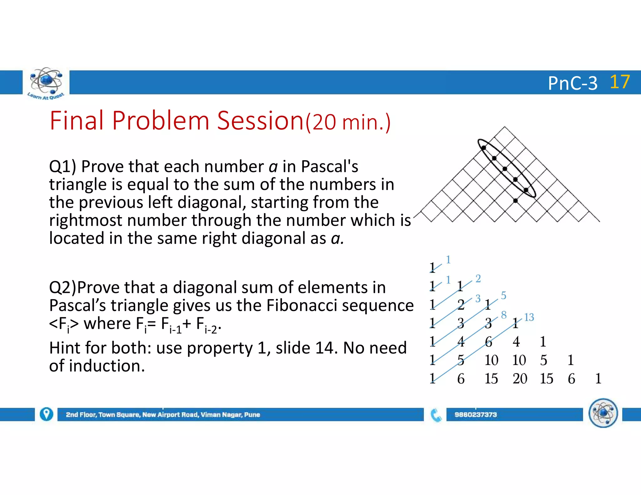 Permutations And Combinations Iit Jeeolympiad Lecture 3 Pdf