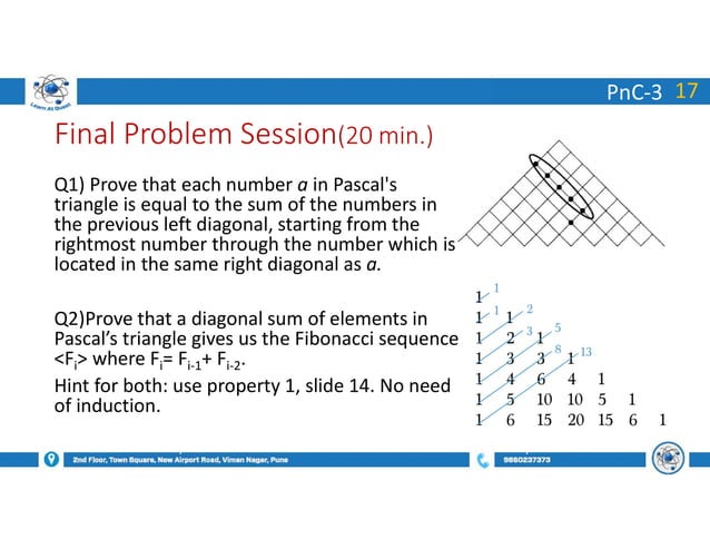 Permutations And Combinations Iit Jeeolympiad Lecture 3 Pdf
