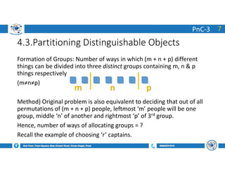 Permutations and Combinations IIT JEE+Olympiad Lecture 3 | PDF