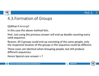 Permutations and Combinations IIT JEE+Olympiad Lecture 3 | PDF