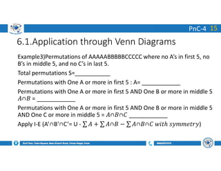 Permutations and Combinations IIT JEE+Olympiad Lecture 4 | PPT