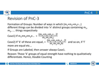 Permutations and Combinations IIT JEE+Olympiad Lecture 4 | PPT