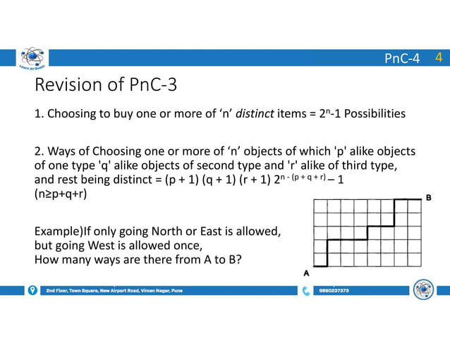 Permutations And Combinations Iit Jeeolympiad Lecture 4 Ppt