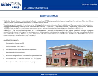 Triple Net Leased PNC Bank for sale | PDF