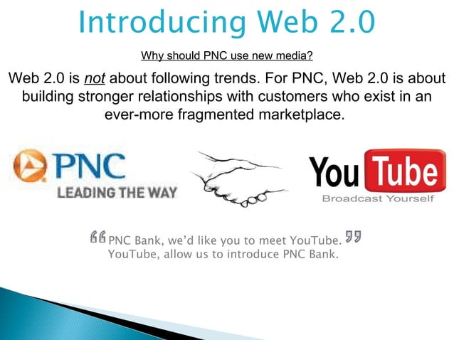 PNC Bank Social Strategy | PPT | Internet | Computing